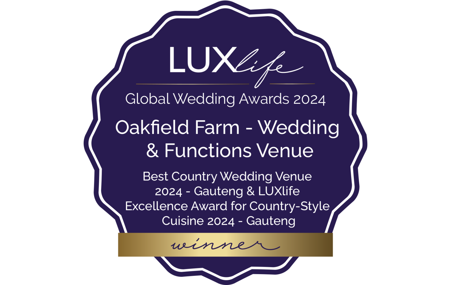 Venue Pricing - Oakfield Farm